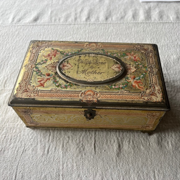 Artstyle | Accents | Antique Metal Chocolate Box Artstyle Says With ...